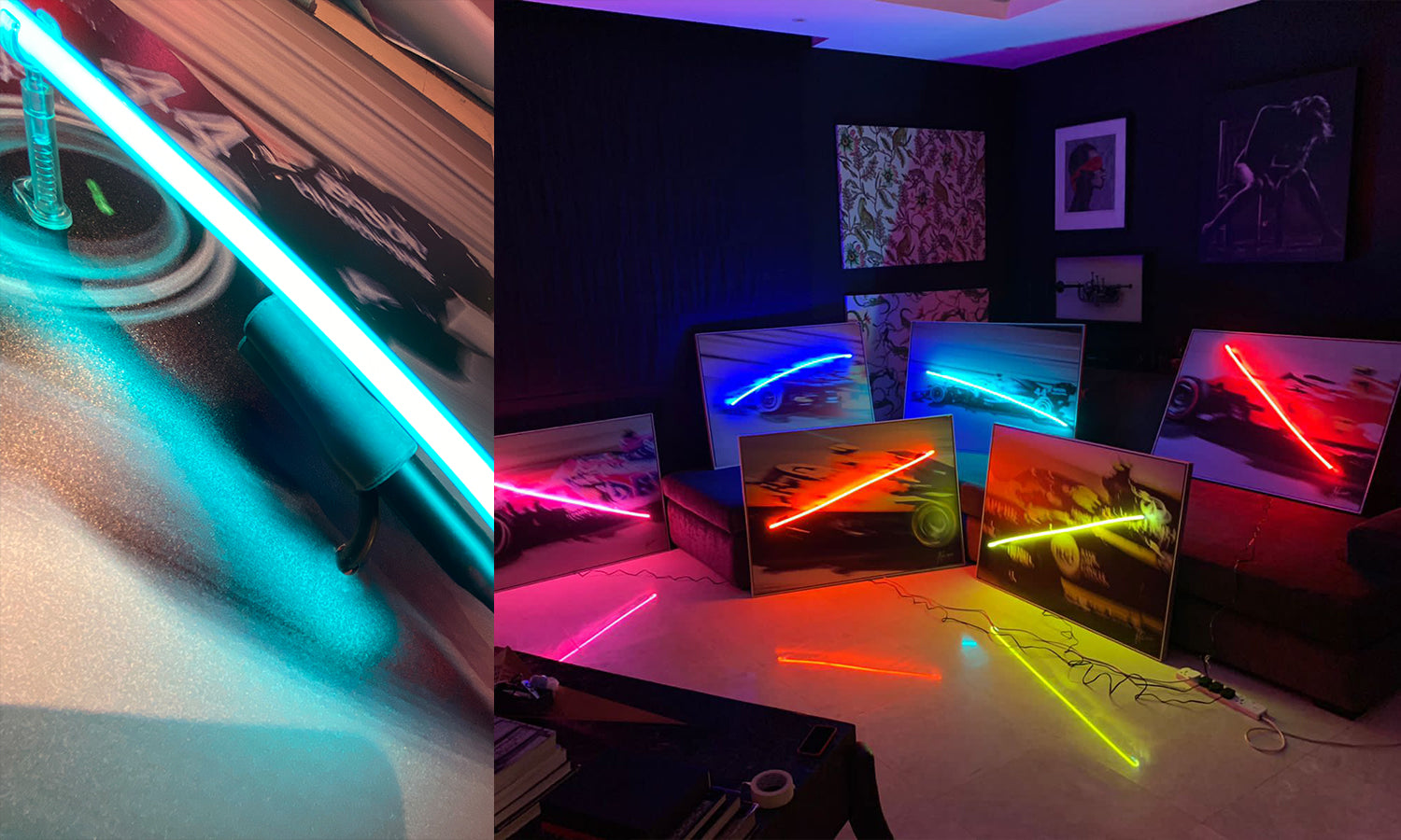 Neon Light – Vertical Design dxb