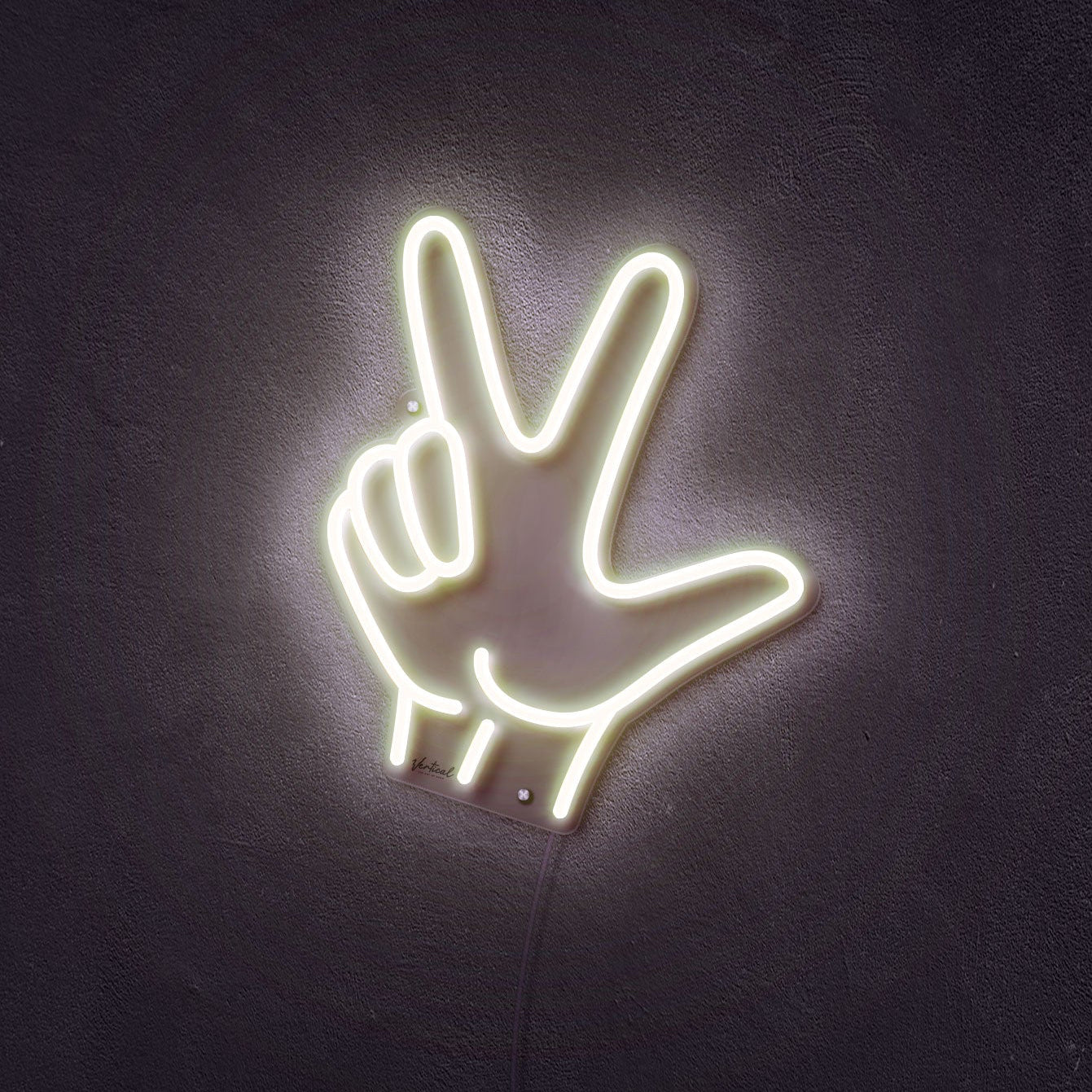 Custom Neon and LED light – Vertical Design dxb