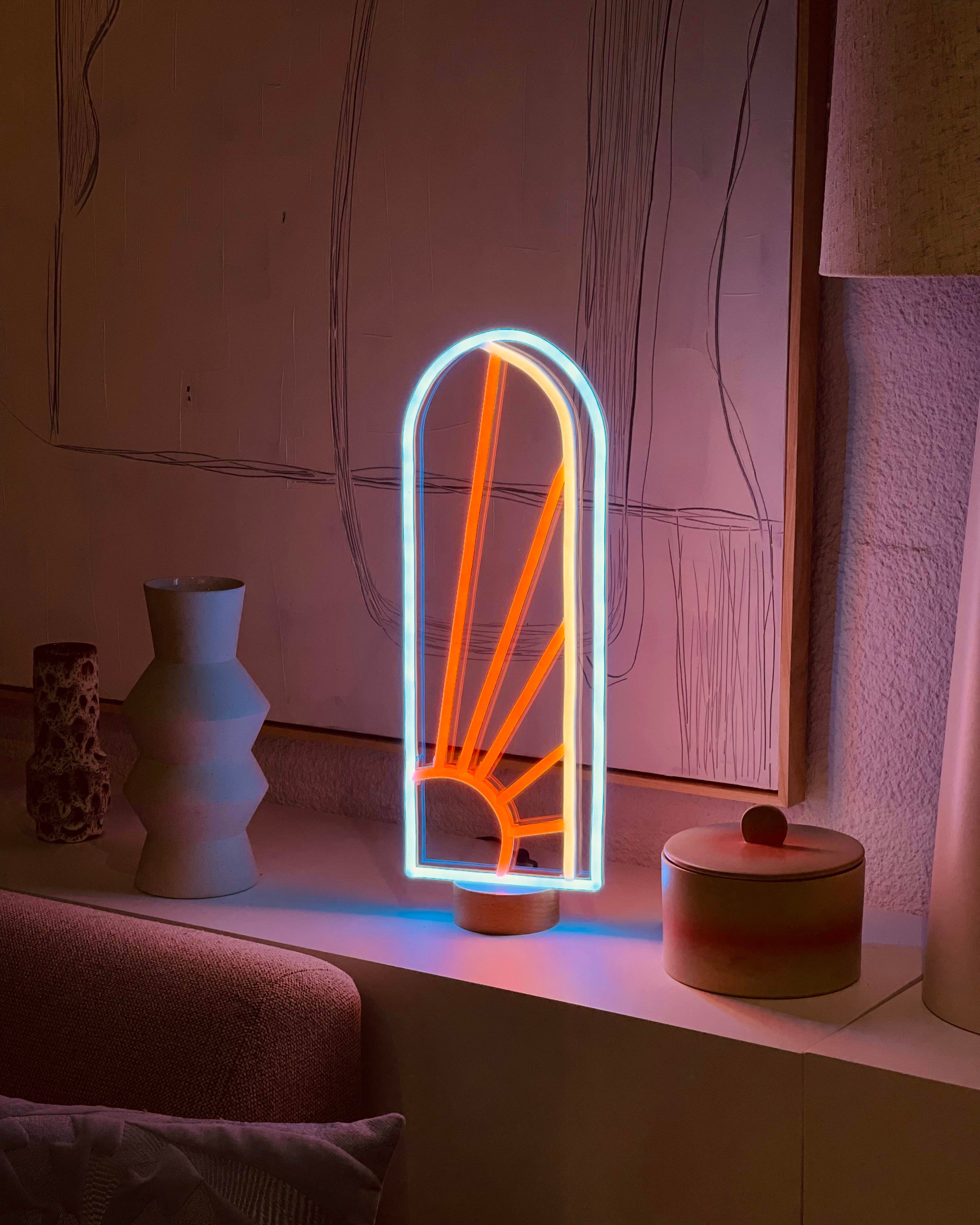 Custom Neon and LED light – Vertical Design dxb